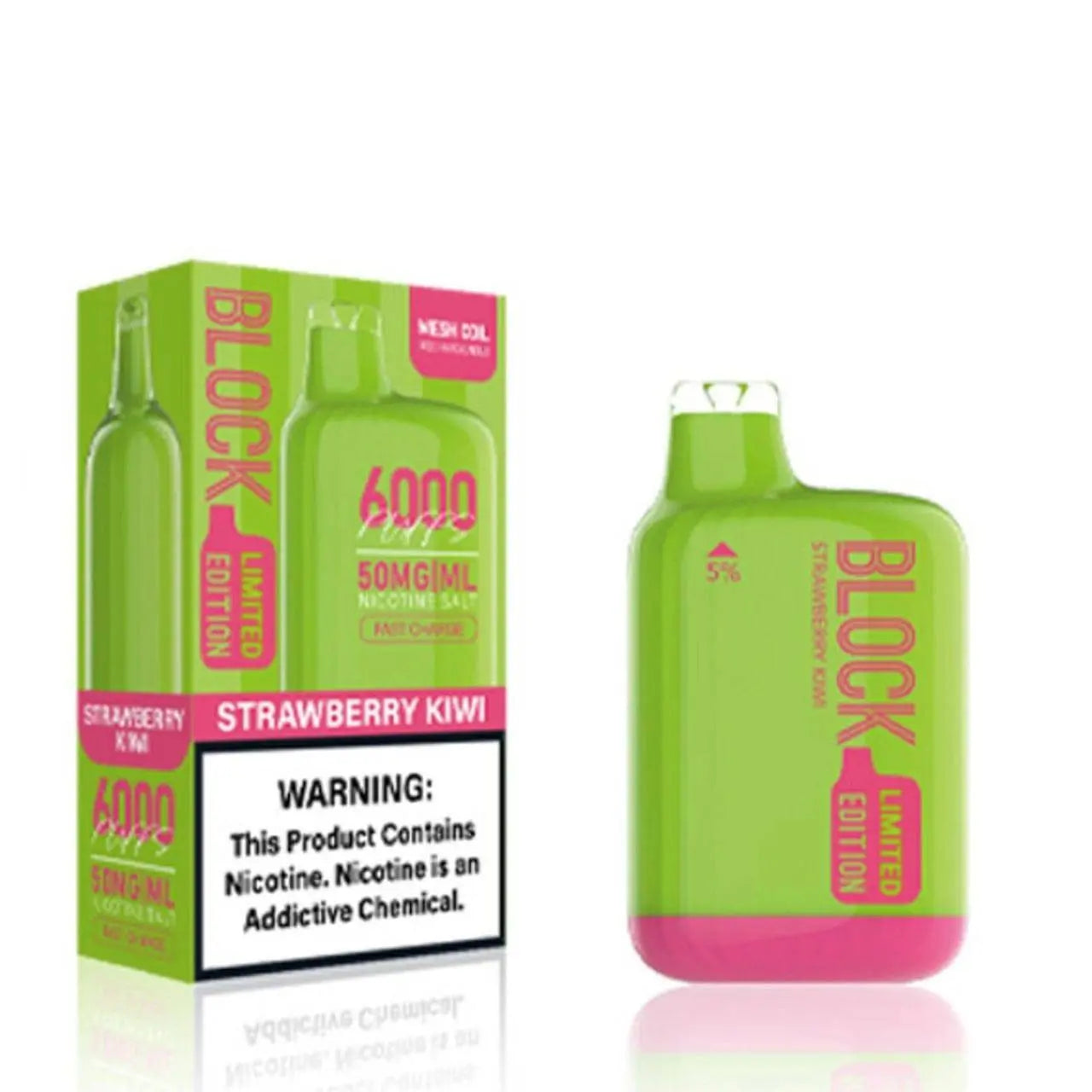 BLOCK by EB Design 6000 Disposable Vape - $13.99