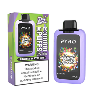 Cloud Nurdz X Pyro Duo 30K Disposable Vape