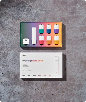 Ripple+ Starter Kit + 6 pods Zero Nicotine