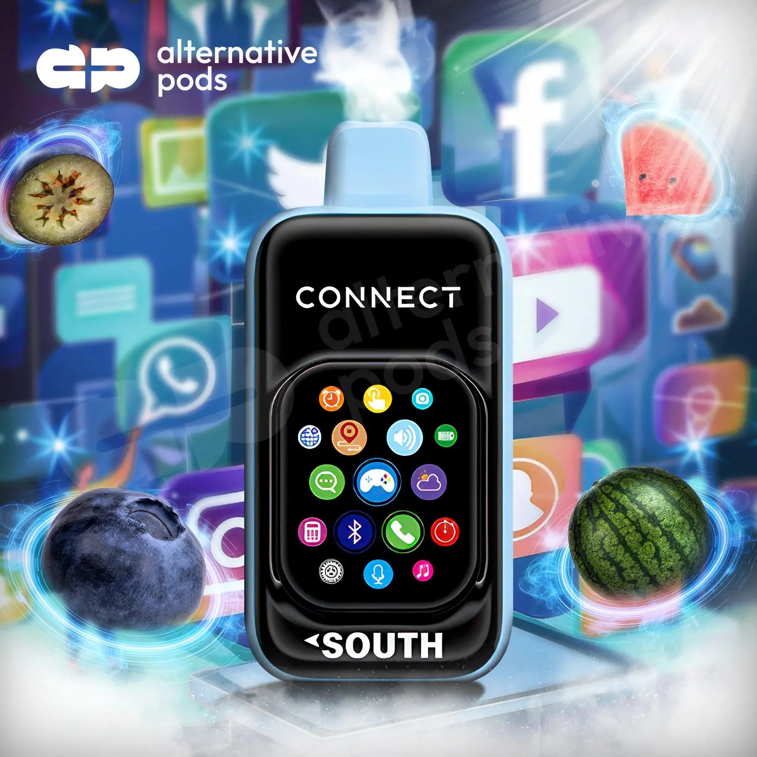 South Connect 35K Bluetooth Disposable Vape | 35,000 Smart Puffs